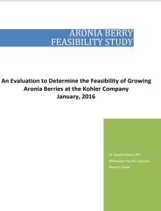 Aronia Berries – Crops and Soils