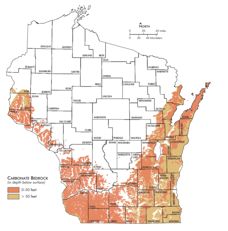 Wisconsin’s Unique Landscapes: Karst Formation and Silurian Bedrock ...